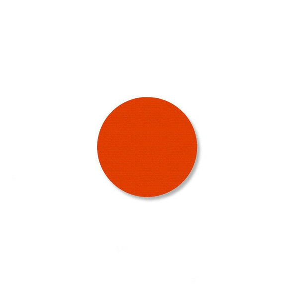 1" ORANGE 5s Floor Marking DOT - 5s Warehouse