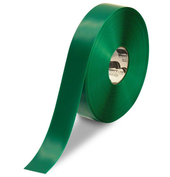 2" GREEN Safety Floor Tape - Mighty Line Green 5s Floor Marking